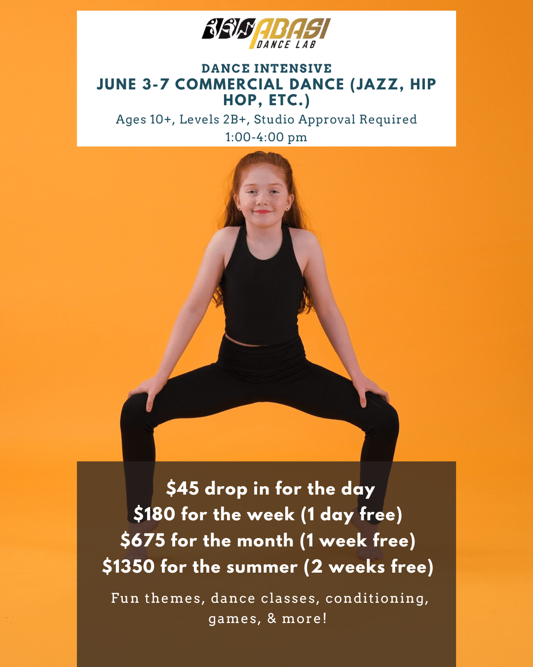 Schedule - ABASI Dance Lab