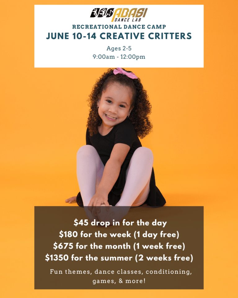 Schedule - ABASI Dance Lab