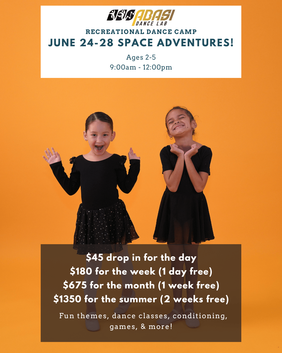 Schedule - ABASI Dance Lab