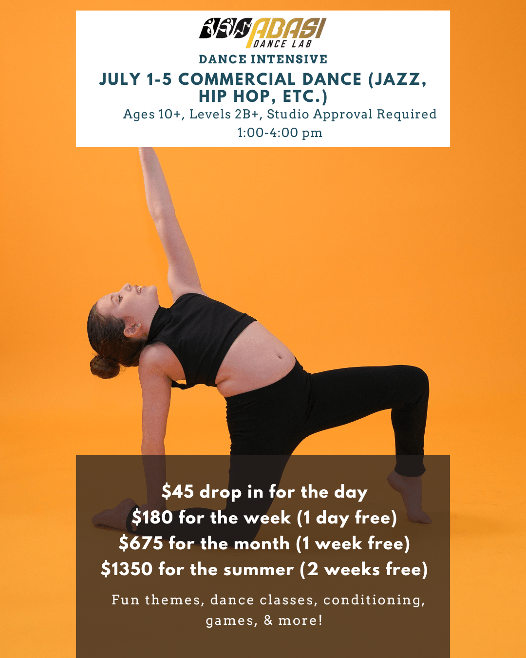 Schedule - ABASI Dance Lab